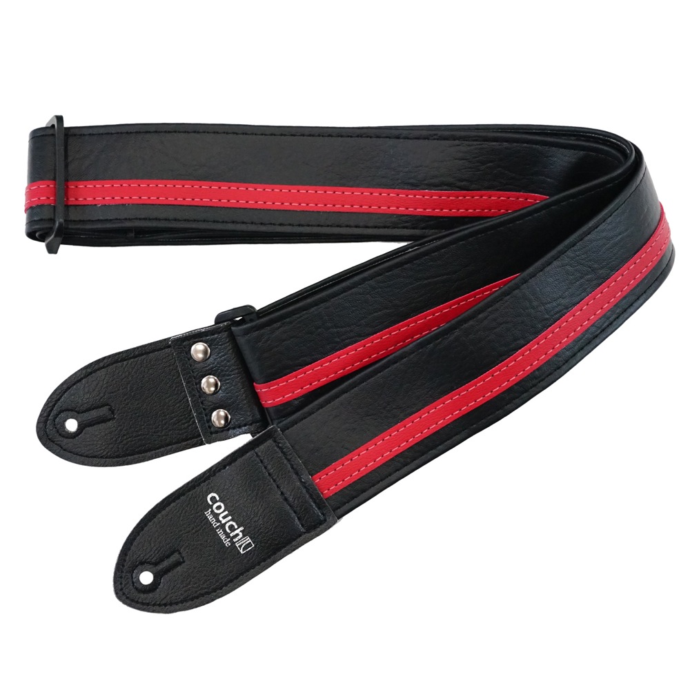 Couch Racer X Black / Red ギターストラップ(コーチ シンプルでスタイリッシュなストラップ) | web総合楽器店 ...