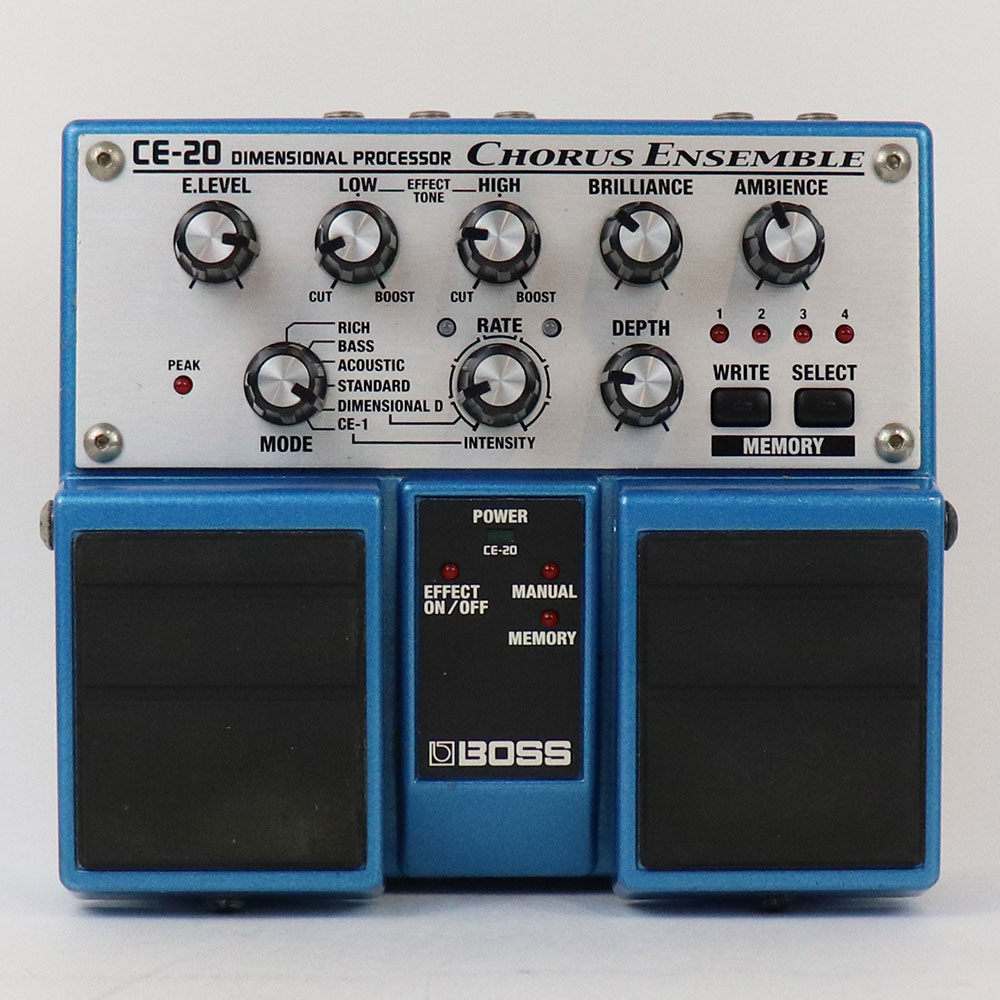 【中古】 コーラスアンサンブル BOSS CE-20([USED] 全6種類の多彩なモード コーラスエフェクター) | web総合楽器店 ...