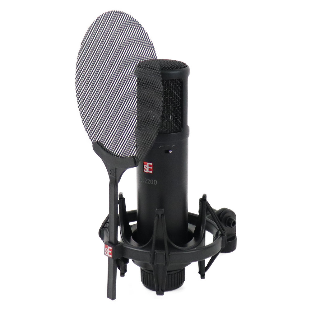 【中古】 sE ELECTRONICS sE2200 コンデンサーマイク([USED] カーディオイドコンデンサーマイクロフォン ショック ...