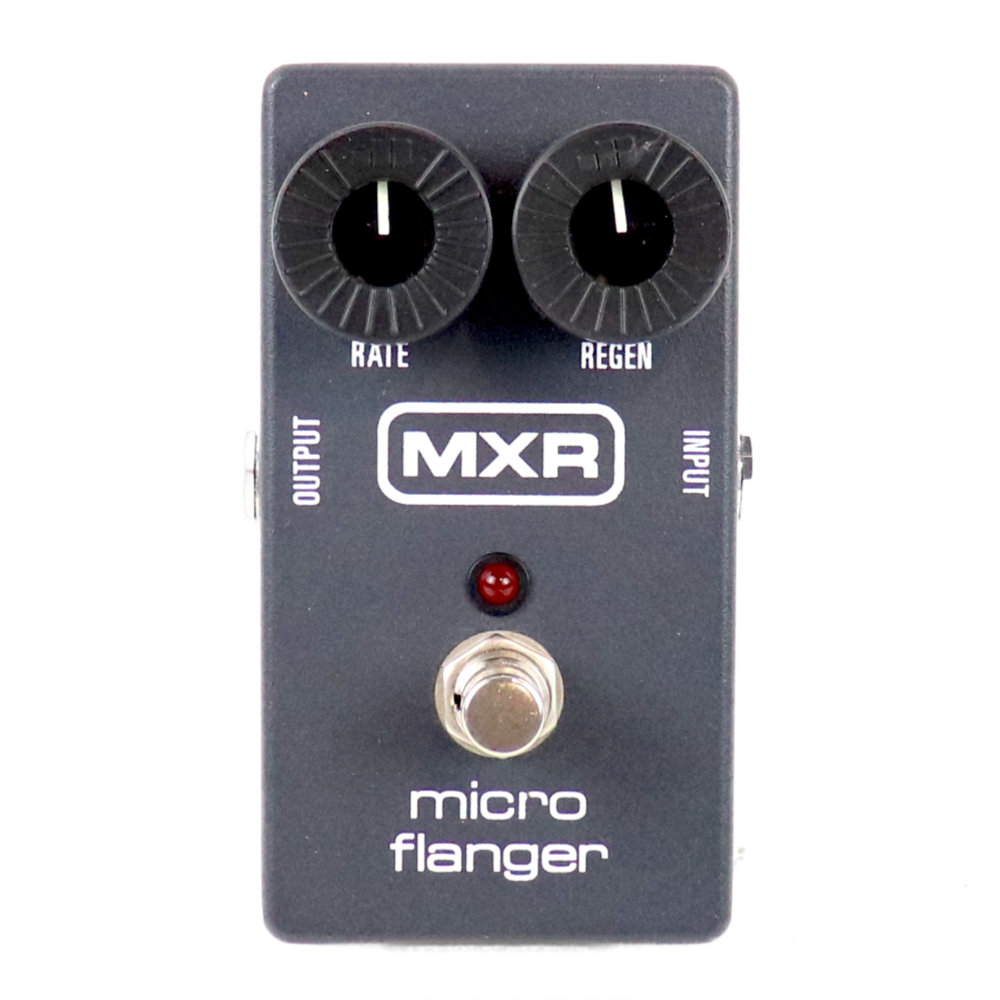 【中古】 MXR M152 Micro Flanger フランジャー ギターエフェクター([USED] ウォームかつオーガニックなサウンドを ...