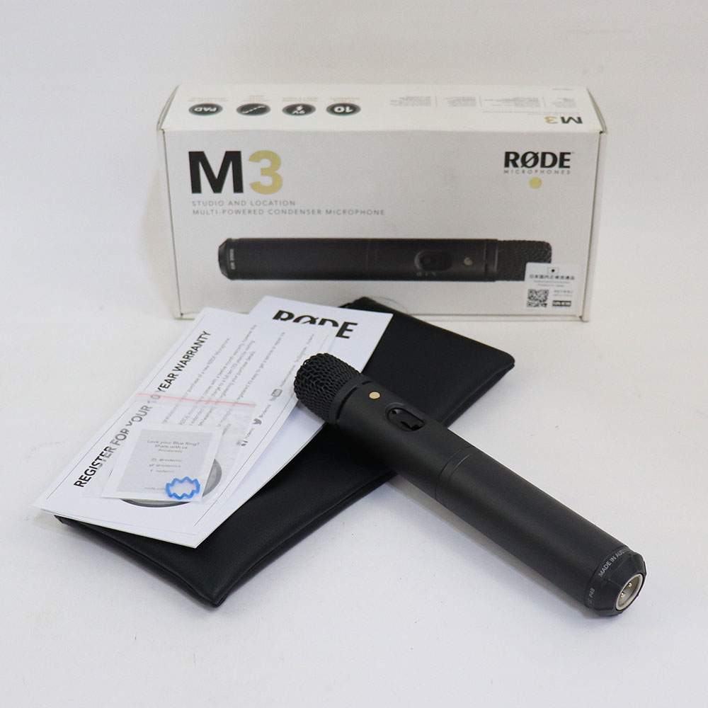 【中古】 コンデンサーマイク RODE MICROPHONES M3([USED] ロード) | web総合楽器店 chuya-online.com