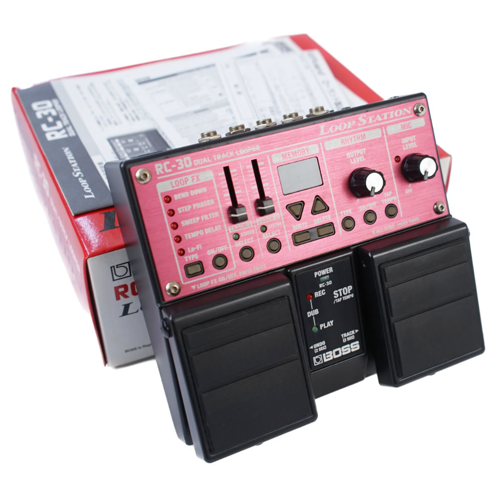 【中古】 ルーパー ループステーション BOSS RC-30 LOOP STATION 最大3時間の録音 99フレーズのメモリー([USED] ステレオ入出力も可能なループステーション ...