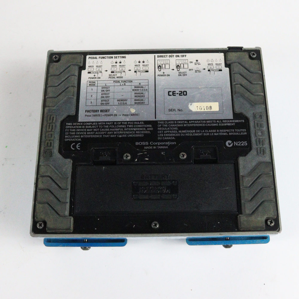 【中古】 コーラスアンサンブル BOSS CE-20([USED] 全6種類の多彩なモード コーラスエフェクター) | web総合楽器店 chuya-online.com