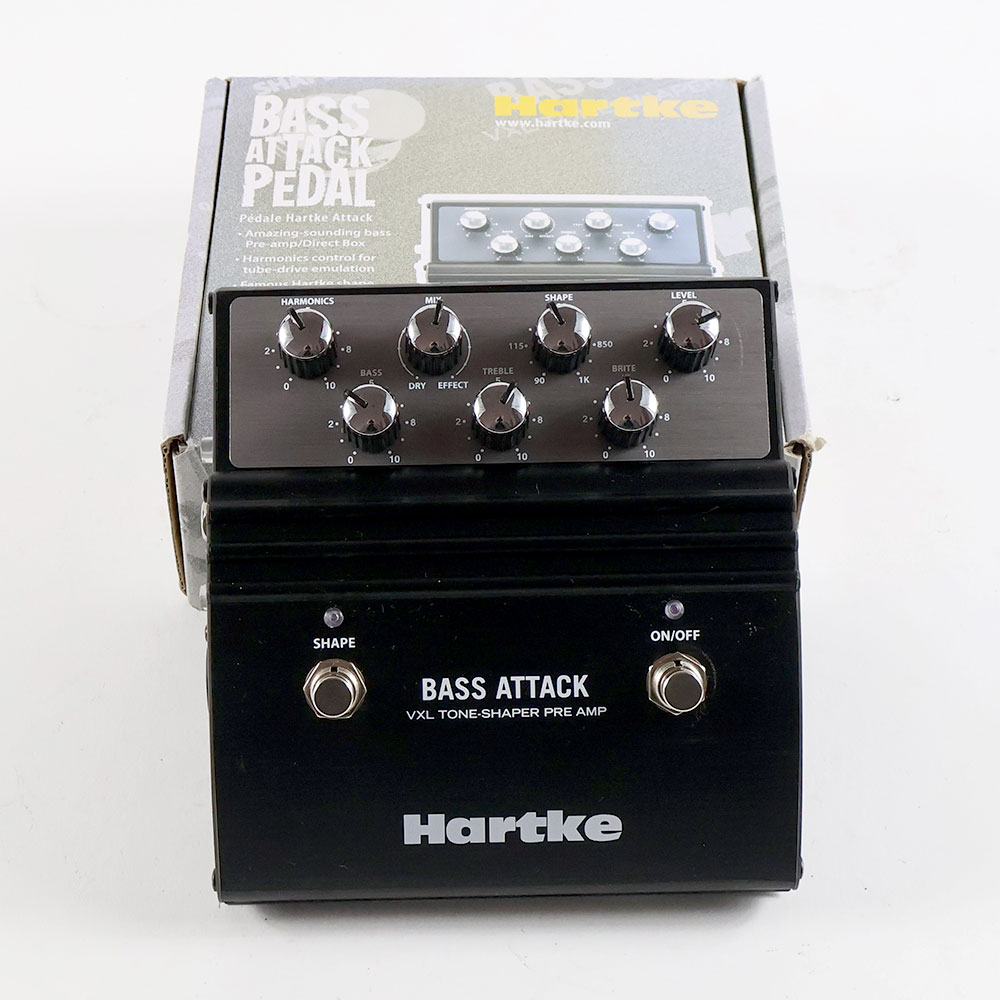 【中古】 ベースプリアンプ HARTKE BASS ATTACK PEDAL([USED] ハートキー 幅広いレンジのサウンドが特徴) | web総合楽器店 chuya-online.com