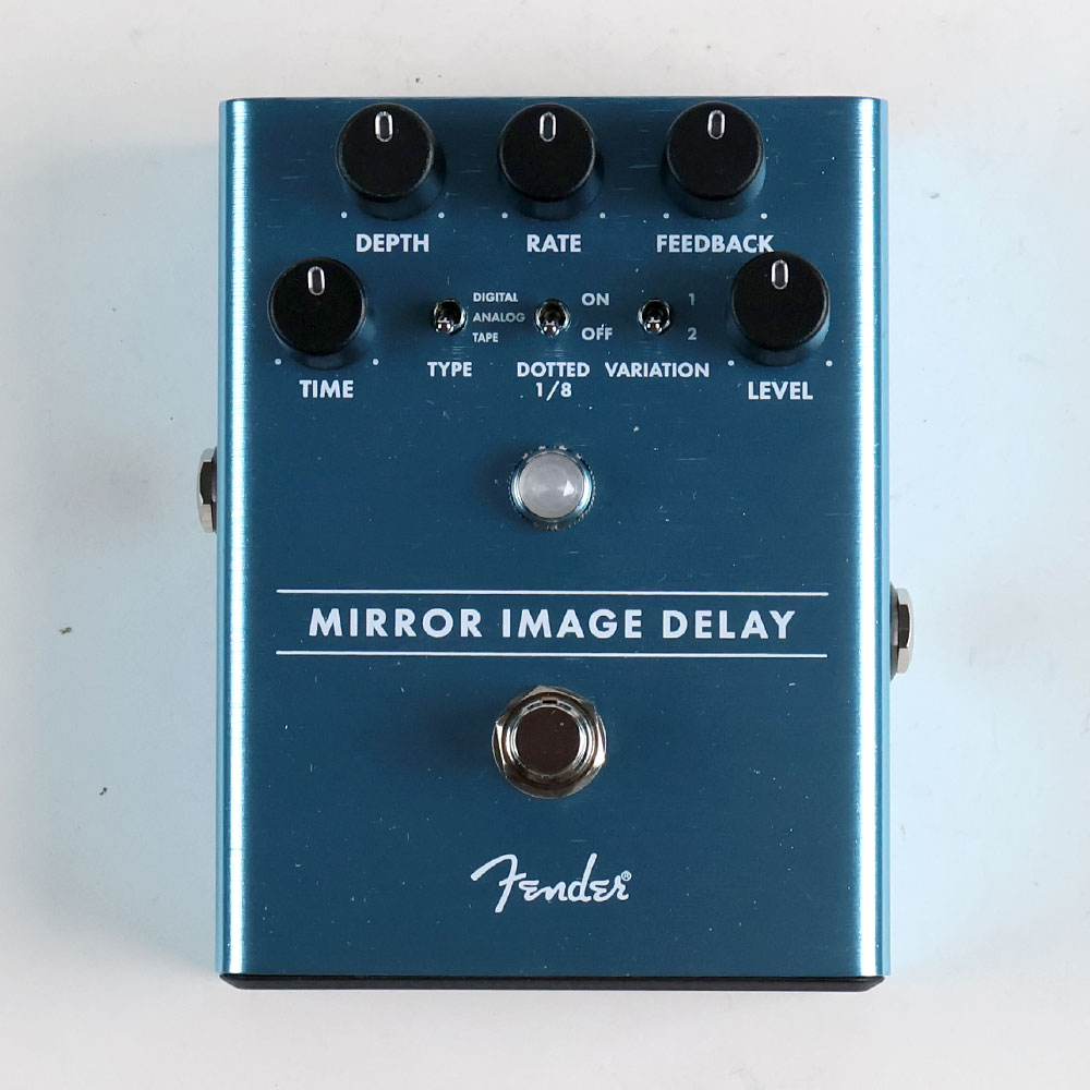 【中古】 Fender Mirror Image Delay Pedal ディレイ エフェクター([USED] スラップバックディレイ サウンドスケープ) | web総合楽器店 chuya ...