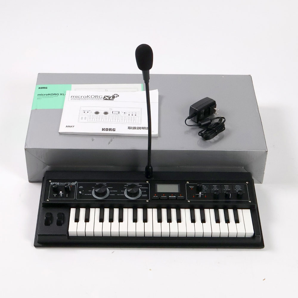 【中古】 KORG microKORG XL+ シンセサイザー ボコーダー([USED] アナログモデリングシンセ ボコーダー) | web総合楽器店 chuya-online.com